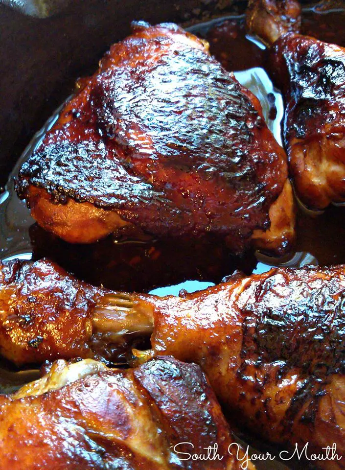 Fall-Off-The-Bone Delicious Sticky Chicken With A Touch Of Sweetness ...